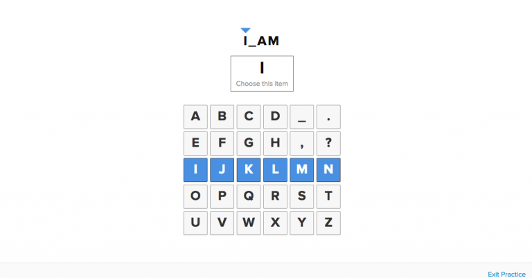 Scanning Wizard: using auditory scanning - KPR Blog
