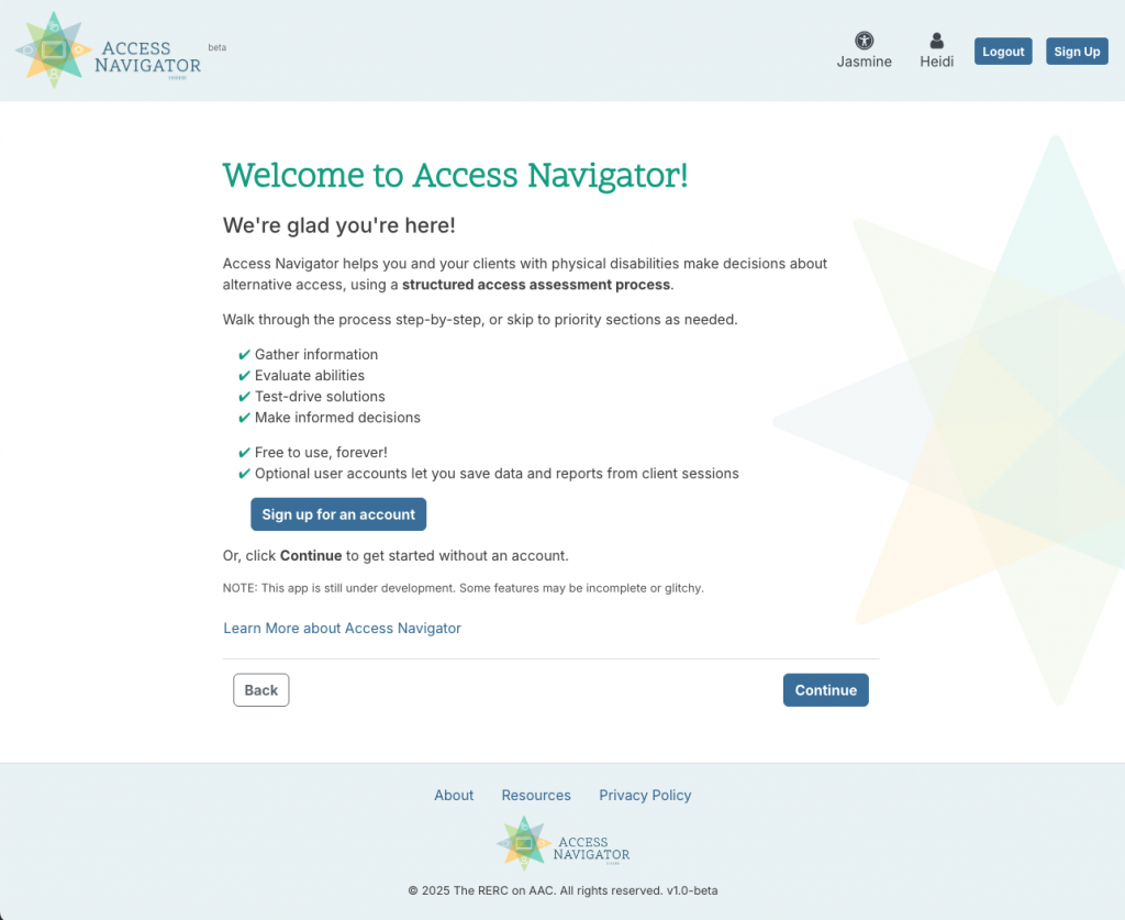 Introducing Access Navigator 1.0 – to support decision-making for ...